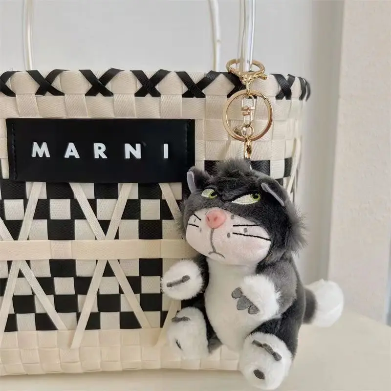 15cm-Kawaii-Lucifer-Cat-Plush-Keychain-Cinderella-s-Cat-Plushie-Pendant ...