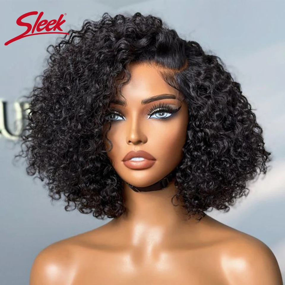 Perucas-curtas-encaracoladas-do-cabelo-humano-do-Afro-preto-natural ...
