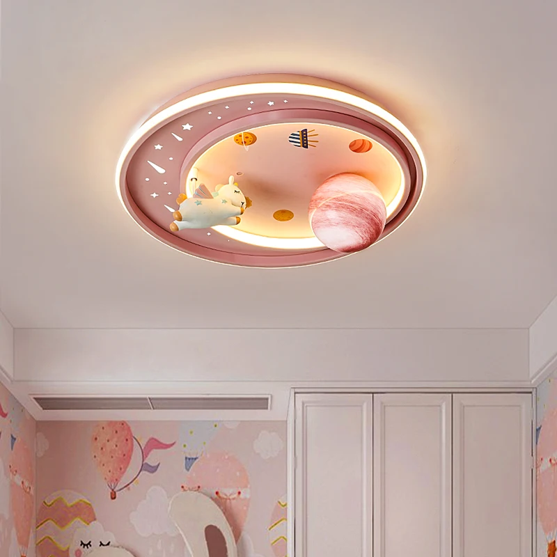 36W LED Fixture Pink Butterfly LED Ceiling Light - 36W, Dimmable With ...