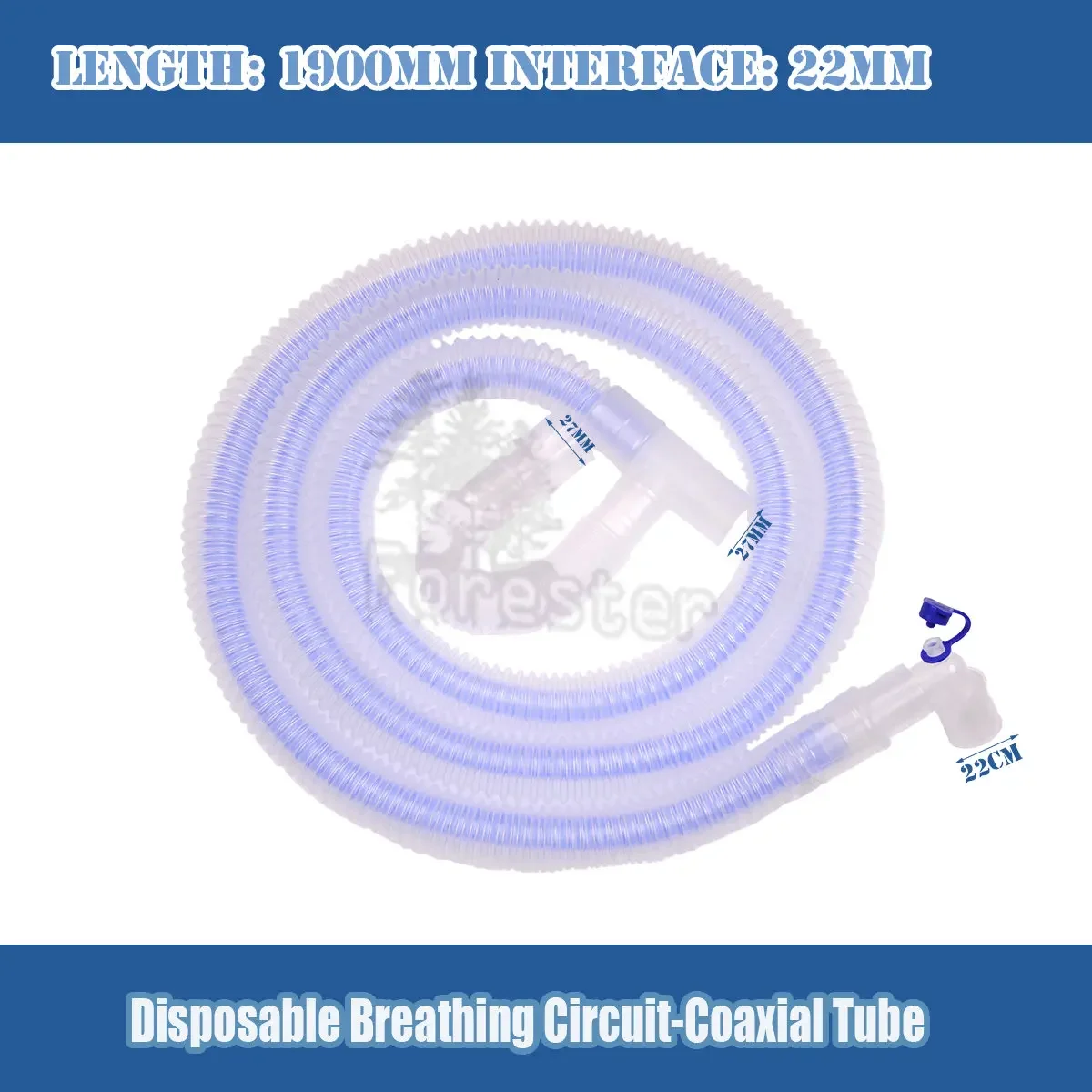 Animal-Coaxial-Breathing-Circuit-Tube-Disposable-Corrugated-tube ...