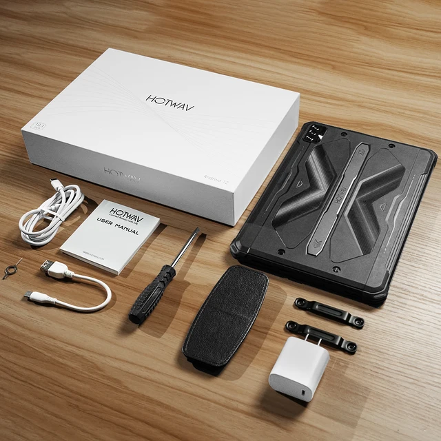 HOTWAV R6 Pro Rugged Tablet 15600mAh Android 12 10.1 Inch HD+ Pad 8GB ...