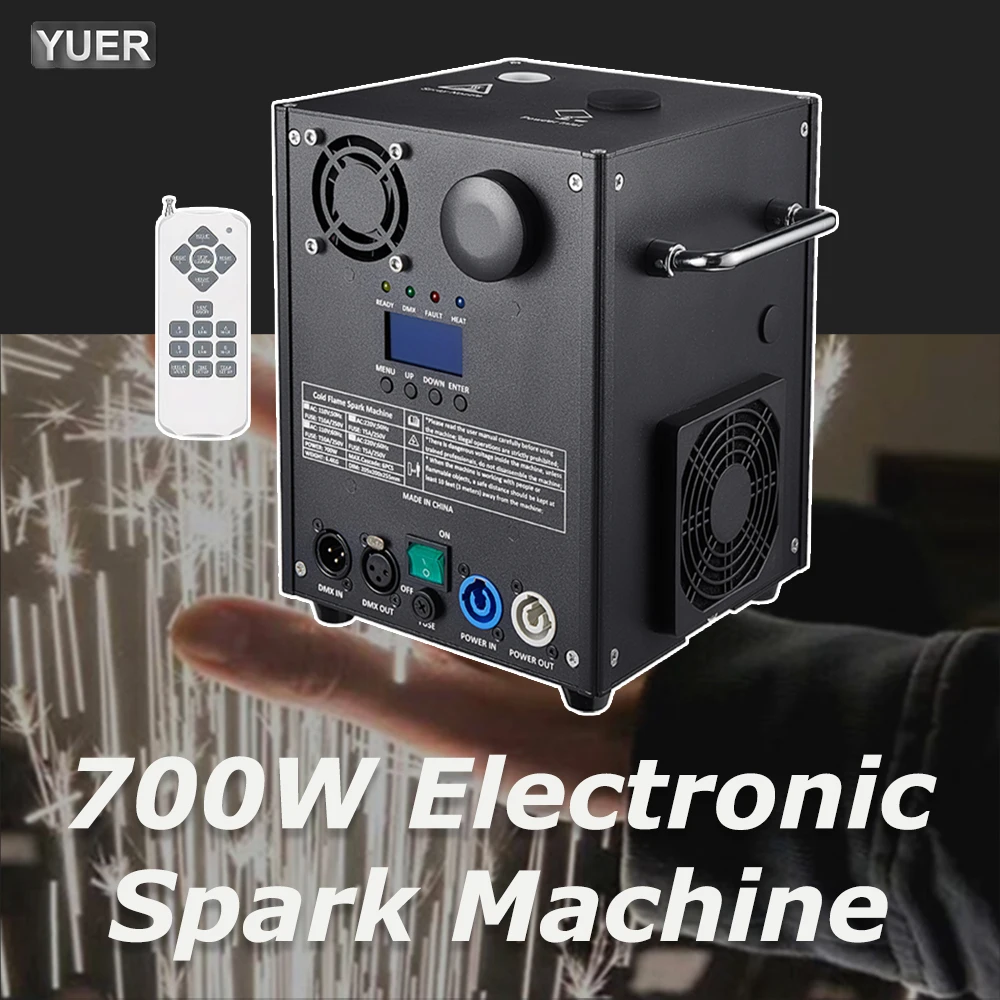 YUER-NEW-Electronic-700W-Cold-Spark-Firework-Machine-For-DJ-Wedding ...