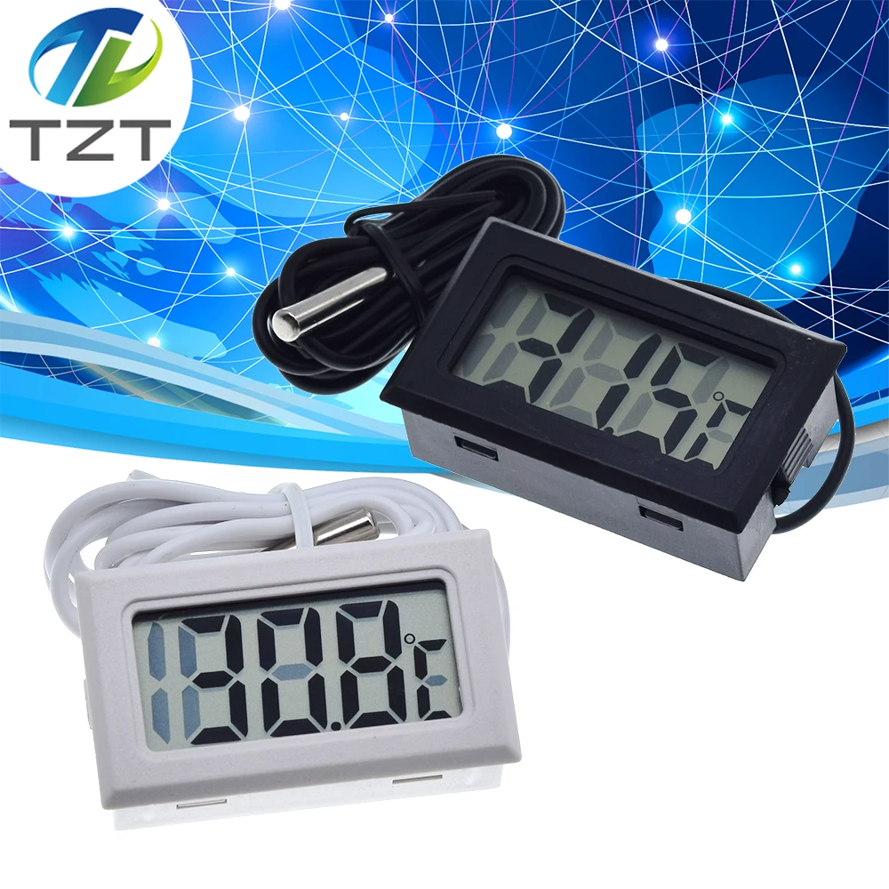 Mini Digital LCD Indoor Temperature Humidity Meter Thermometer ...