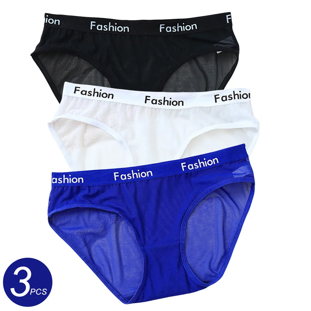 3-Pcs-Pack-Ultra-thin-Transparent-Nylon-Panties-Briefs-Women-Letters ...