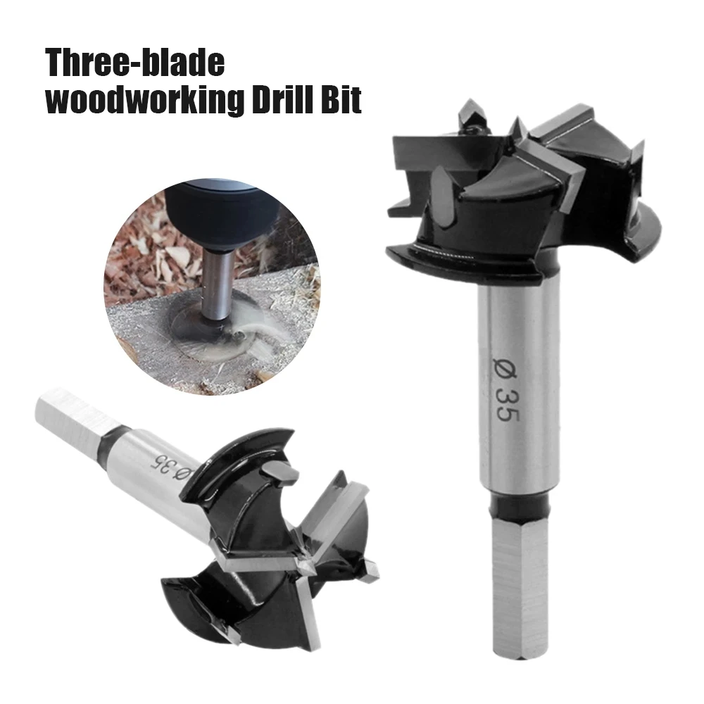 Boring Drill 35 mm Forstner Adjustable Carbide Drill Bits Hinge Hole ...