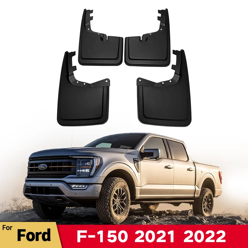 Mud-Flaps-For-Ford-F-150-F150-2021-2022-F-150-Splash-Guards-Fender ...