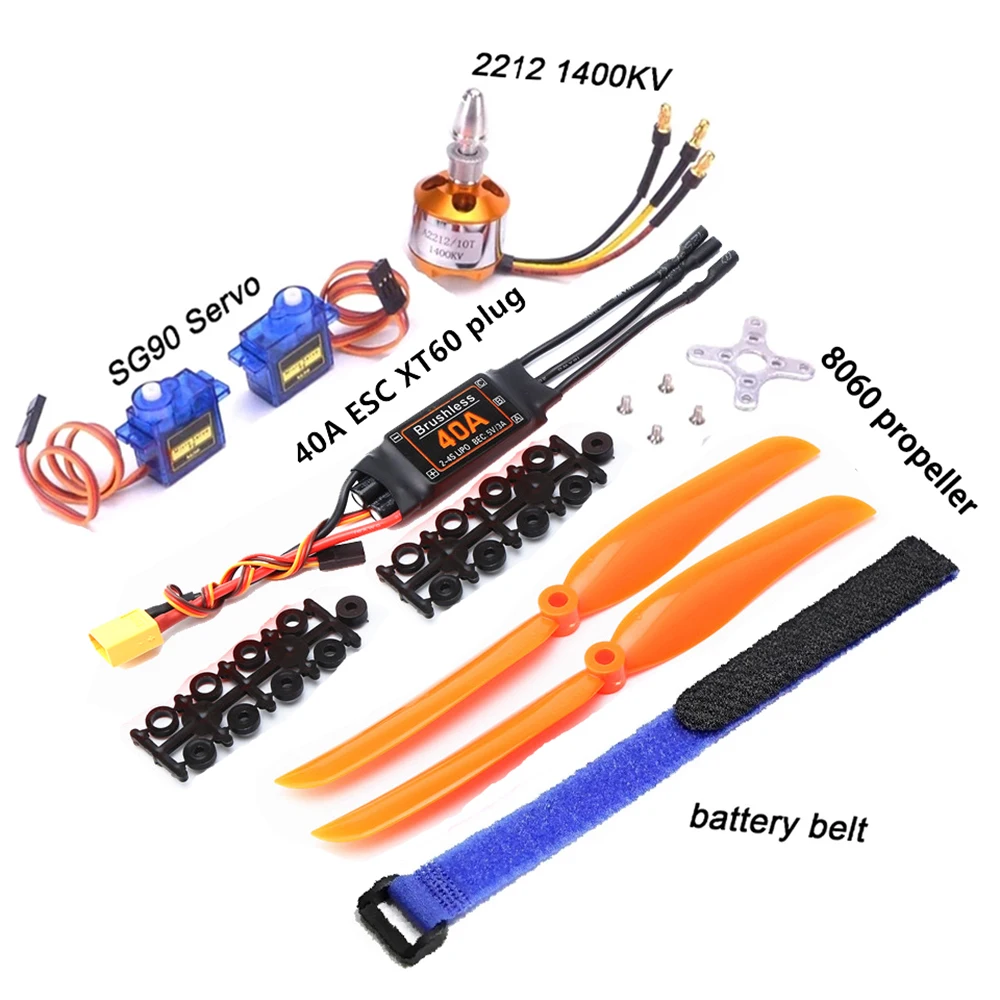 New Brushless Motor A2212 2212 1000kv/1400kv/2200kv 40a Esc 6035/8060 ...