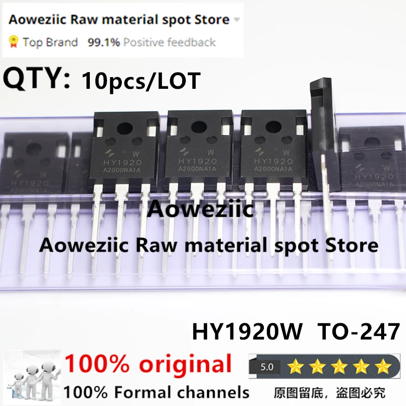 Aoweziic 2019+ 100% New Original Hy1920w Hy1920 To-247 N-channel Fet ...