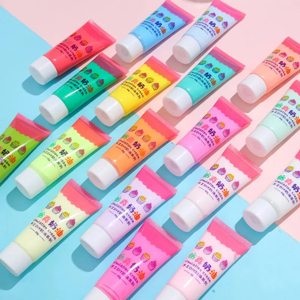 50ml Handmade Imitation Cream Gel Accessories Kit Diy Mobile Phone ...