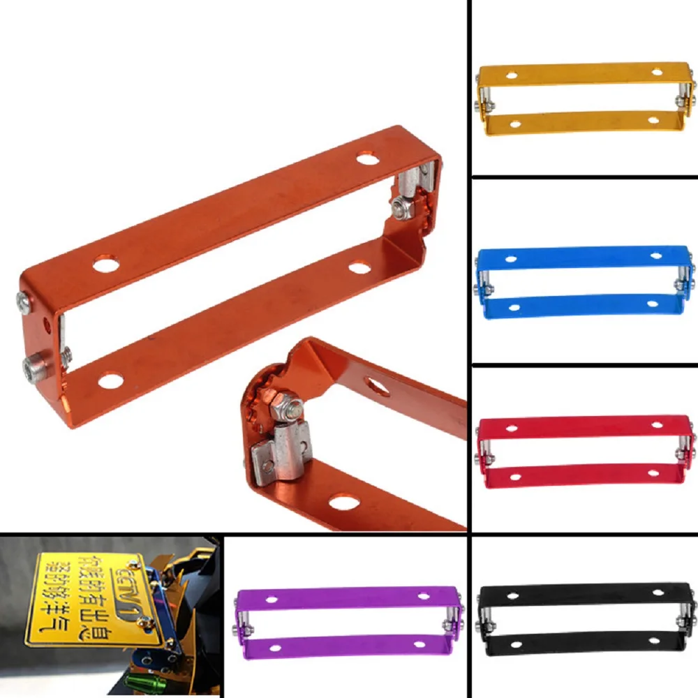 Motorcycle-Registration-Plate-Holder-Adjustable-License-Plate-Frame ...