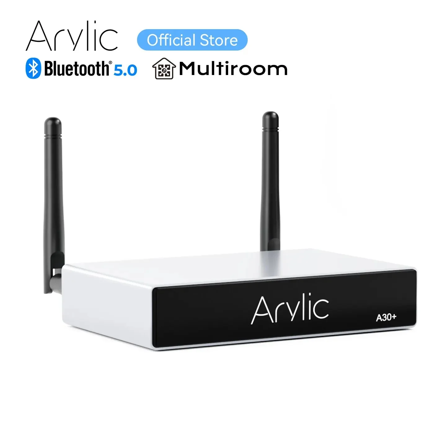 Arylic-A30-WiFi-and-Bluetooth-5-0-Sound-Power-Amplifier-30Wx2-Mini-HiFi ...