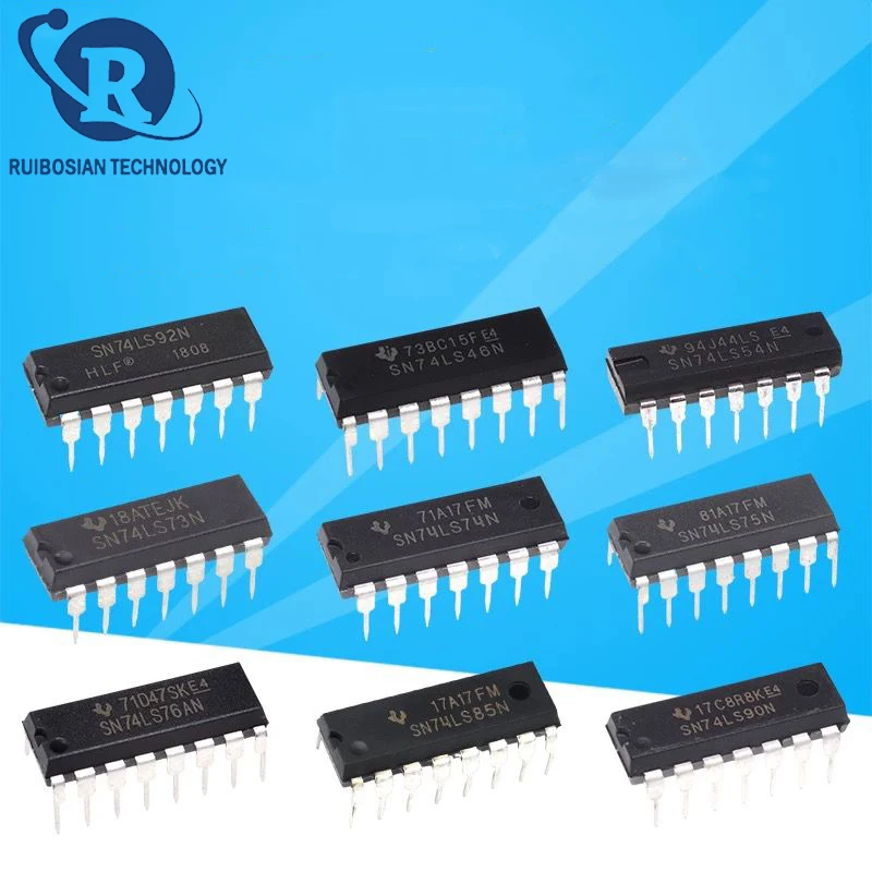 10PCS-SN74LS74N-SN74LS46N-SN74LS51N-SN74LS54N-SN74LS73N-SN74LS83N ...