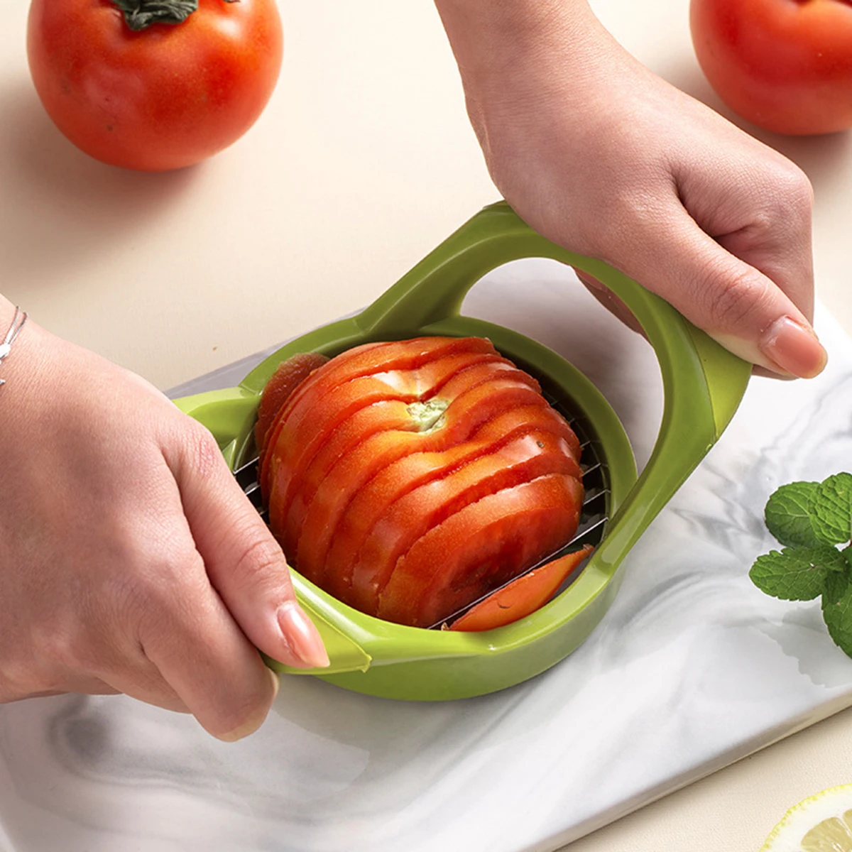 New Stainless Steel Tomato Slicer Multifunctional Potato Onion Eggs ...