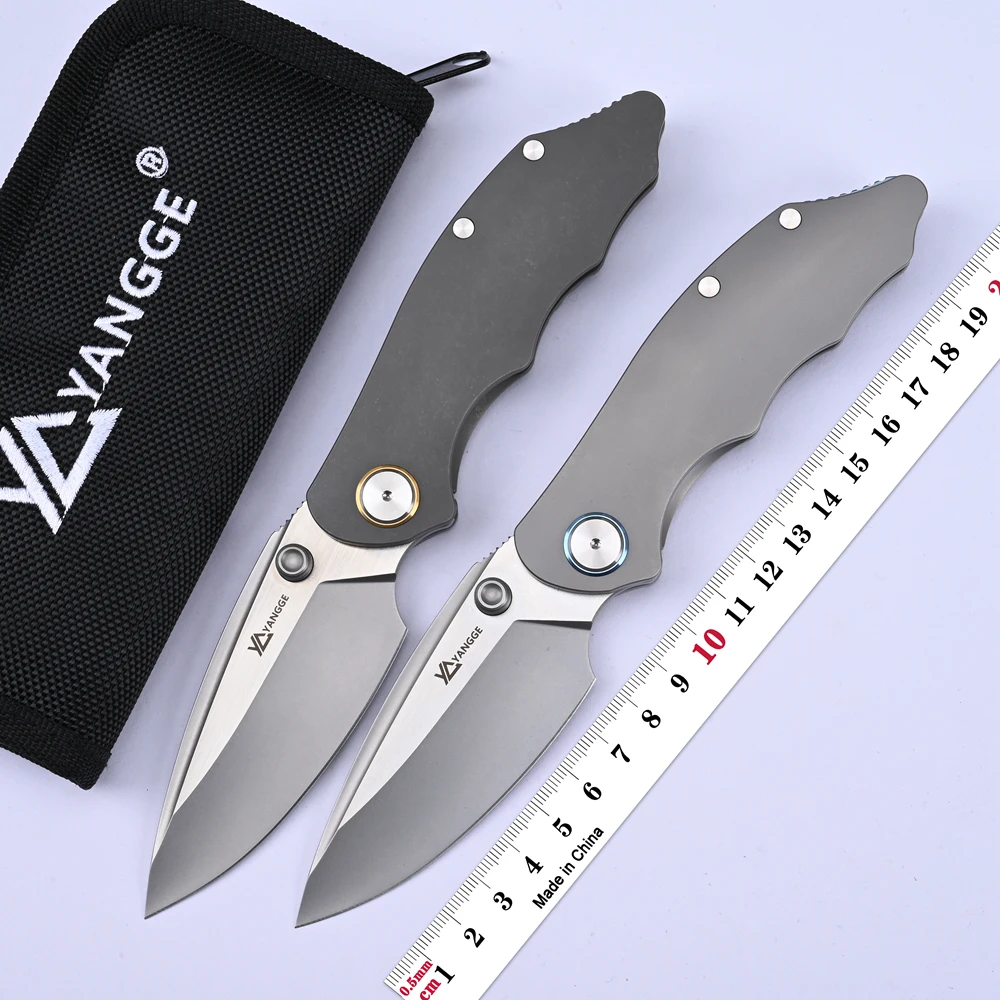YANGGE-YG-003-Folding-Knife-S90V-Blade-TC4-Titanium-Handle-Camping ...
