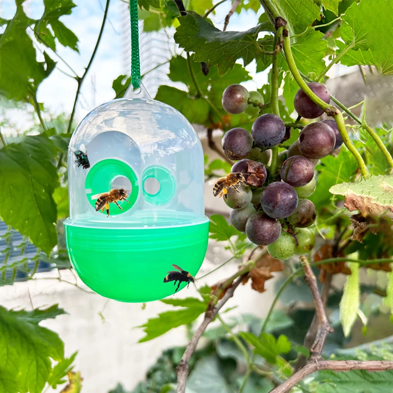 Atrapamoscas-colgante-de-bola-reutilizable-atrapamoscas-para-Control-de ...