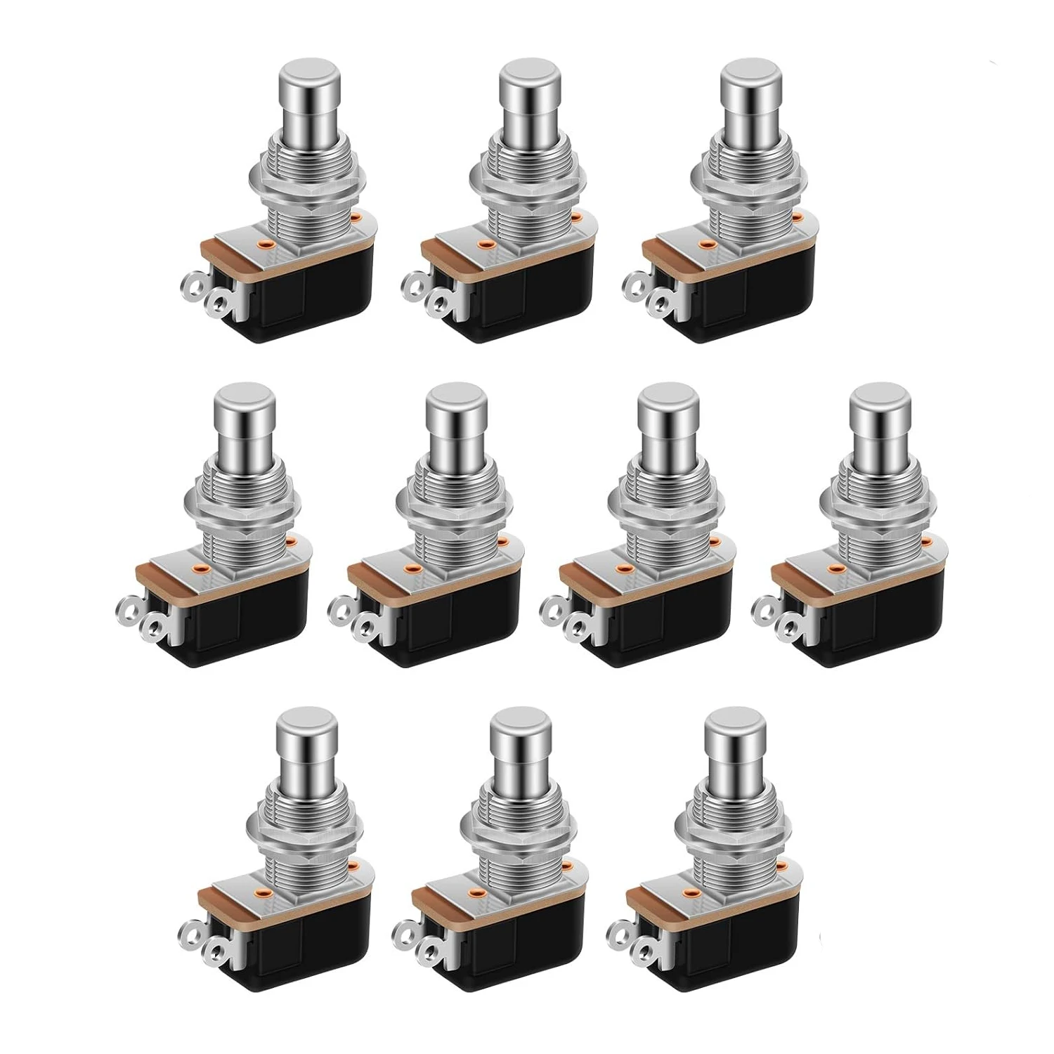 DaierTek-10PCS-SPST-Momentary-Soft-Touch-Foot-Switch-Normally-Open-2 ...