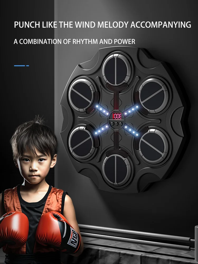 Universal-Wall-Mounted-Music-Boxing-Target-Adult-Children-Fitness ...