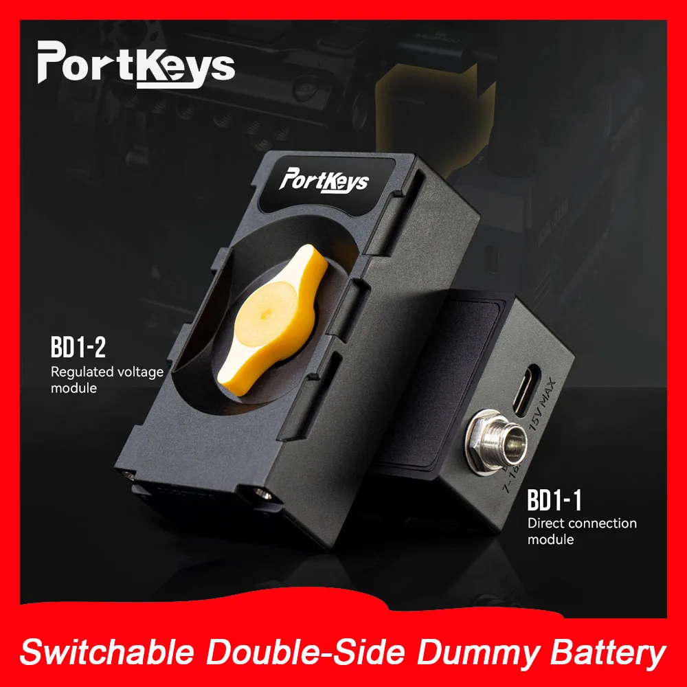 Portkeys-BD1-Switchable-Double-Side-Dummy-Battery-for-Camara-Monitor-and-Video-Transmission ...