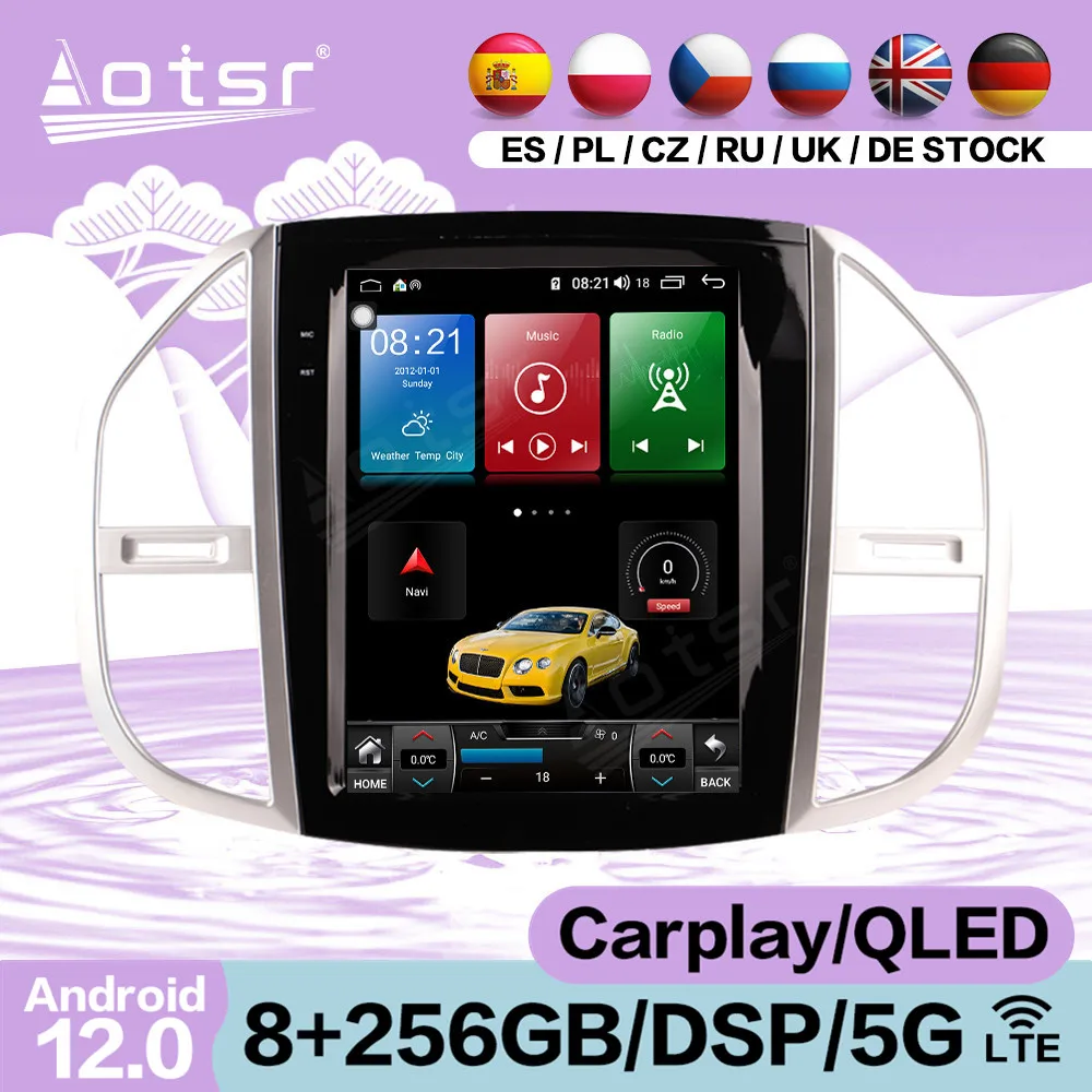256G-Tesa-Screen-Android-Multimedia-Radio-Receiver-For-Mercedes-Benz ...