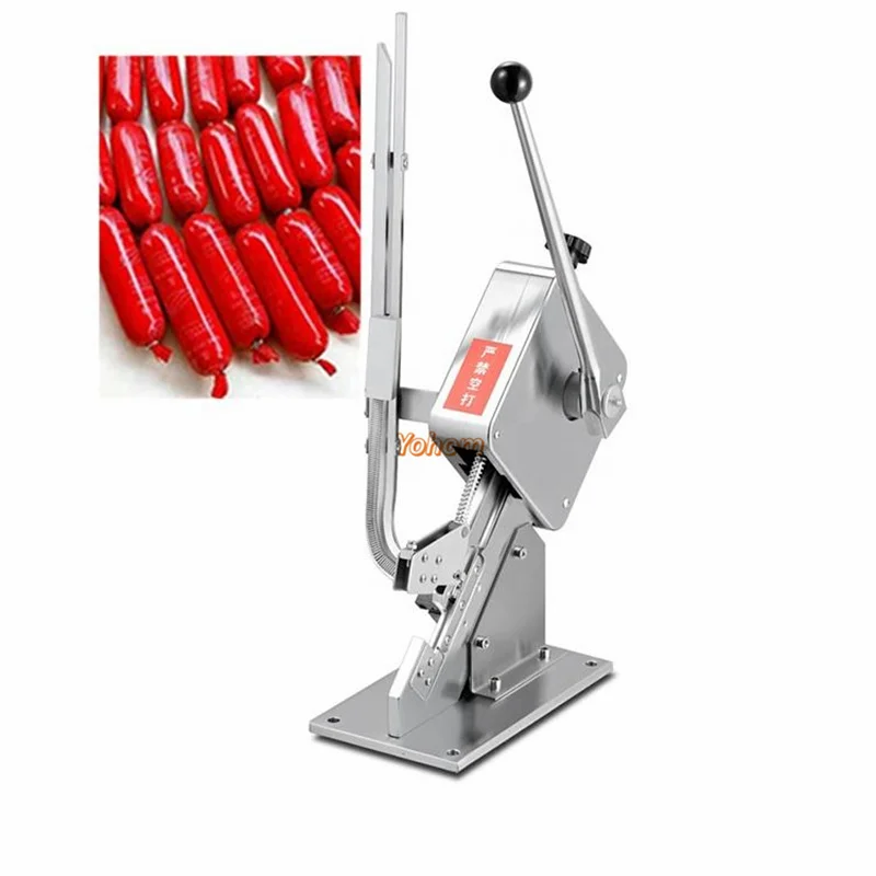Plastic-Net-U-Shape-Sausages-Casing-Clips-Sausage-Tape-Clipping-Machine ...