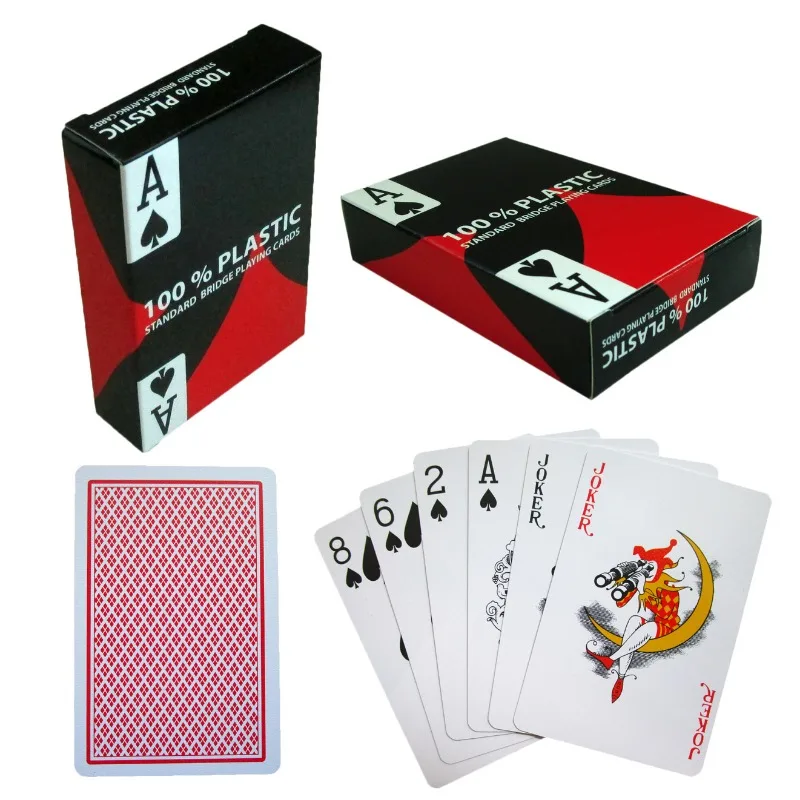 1Pcs-Lot-Top-Grade-Waterproof-Plastic-Playing-Pokers-Pack-Game-Cards ...