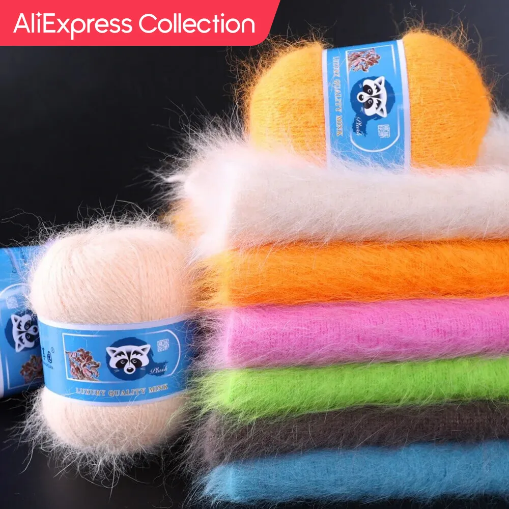 AliExpress-Collection-8-Rolls-pack-Mink-Wool-Cashmere-Yarn-Scratch ...