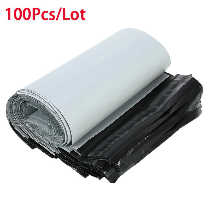 100Pcs/Lot Plastic Envelope Bags Self-seal Adhesive Courier Storage ...