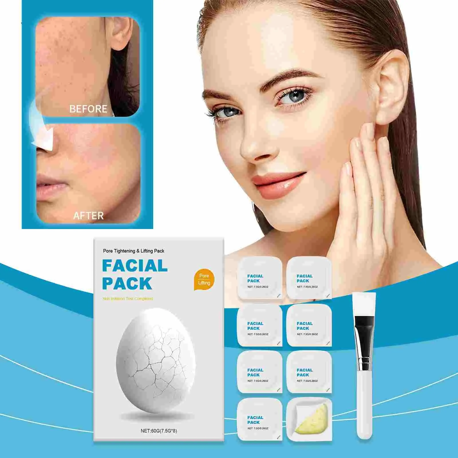 Mask-Facial-Care-Application-type-Mask-Cleansing-Pores-Lifting-Anti ...
