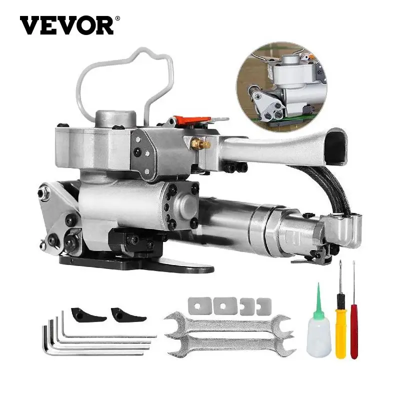 Vevor Aqd-19 Pneumatic Strapping Machine With Automatic 4000n Max ...