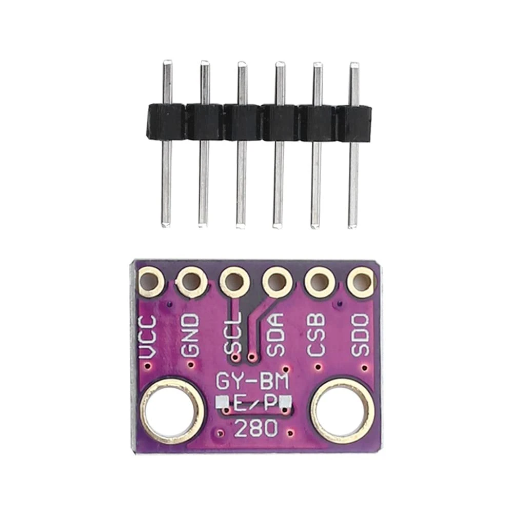 BME280 5V 3.3V Digital Sensor Temperature Humidity Barometric Pressure ...