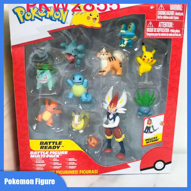 Pokemon-Ultimate-Battle-Figures-Pikachu-Bulbasaur-Eevee-Pocket-Monsters ...