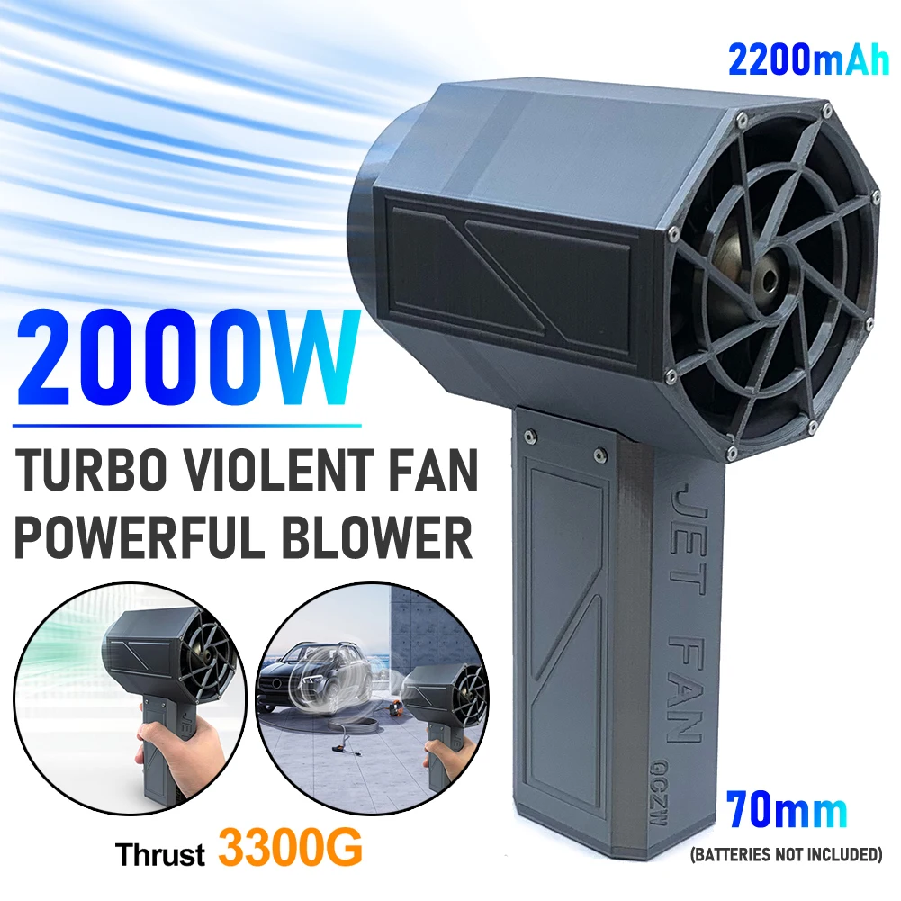 2000W-High-Power-Turbofan-70mm-Brushless-Motor-XT60-External-Battery ...