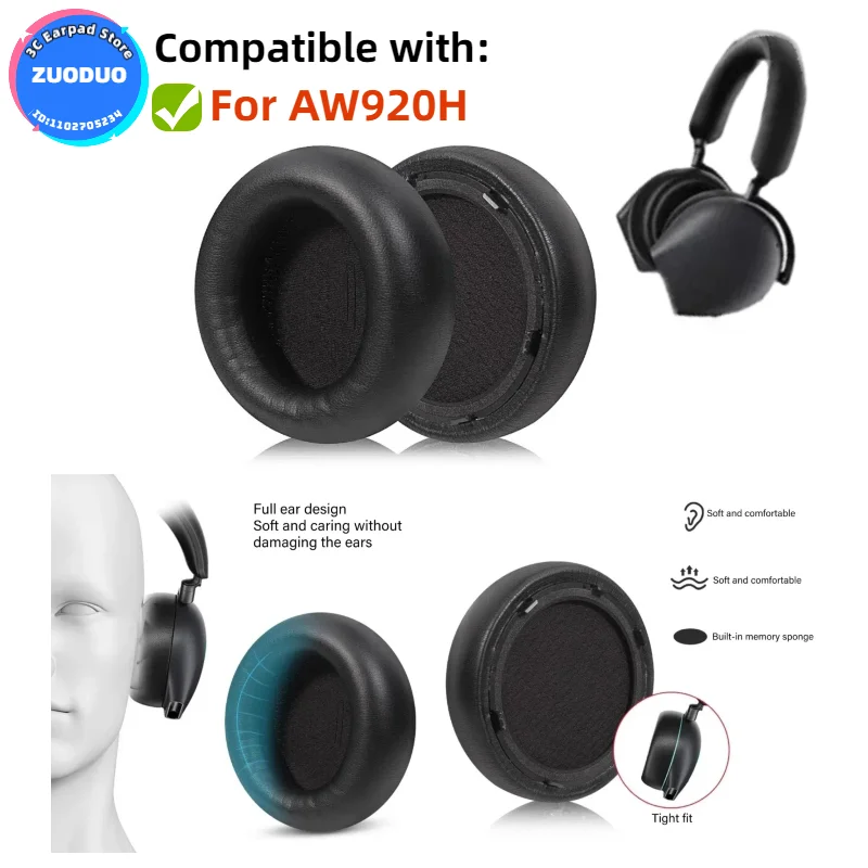 Ear Pads Headphone Earpads For Alienware AW920H Ear Pads Headphone ...