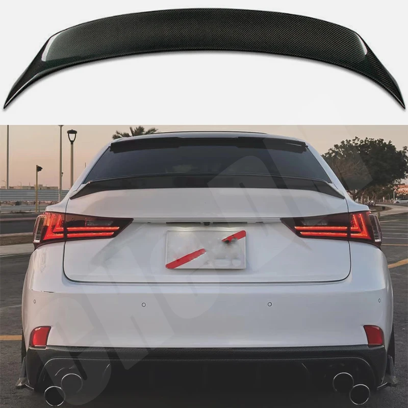 For-Lexus-IS200t-IS250-IS350-2014-2020-IS300-Car-Rear-Trunk-Lid-Spoiler ...