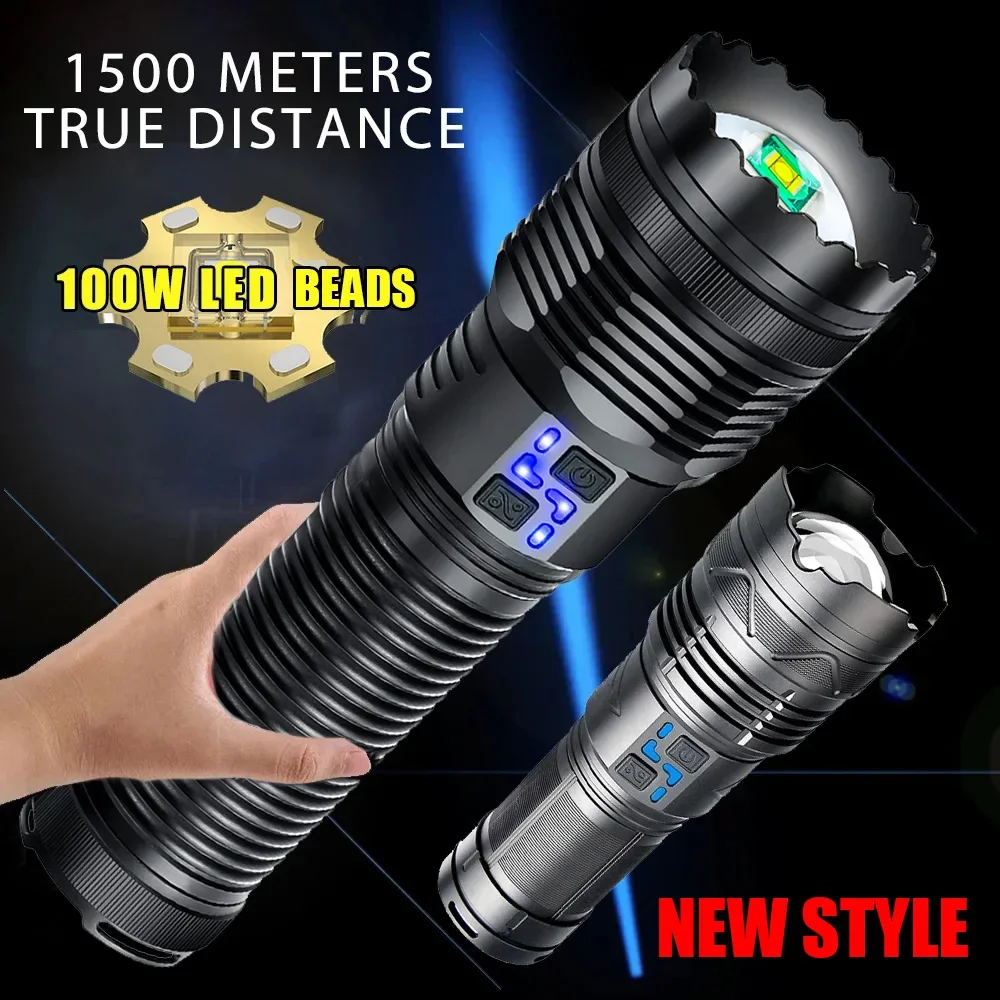 100W-High-Power-Led-Flashlight-Super-Bright-Long-Range-Torch ...