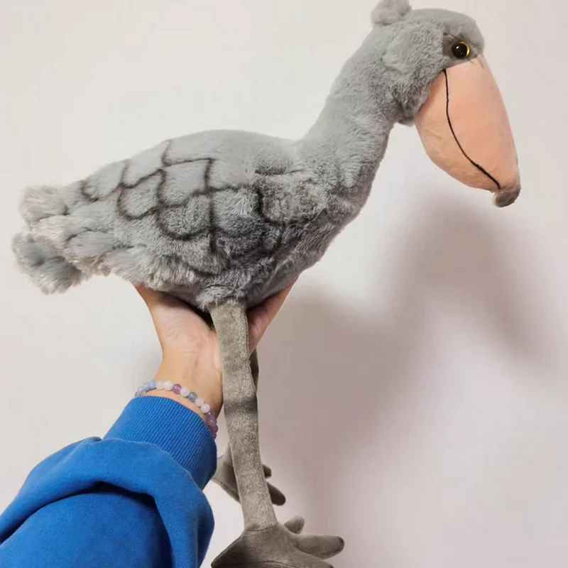 45cm High Realistic Shoebill Stuffed Animals Toy Soft Whale-headed ...
