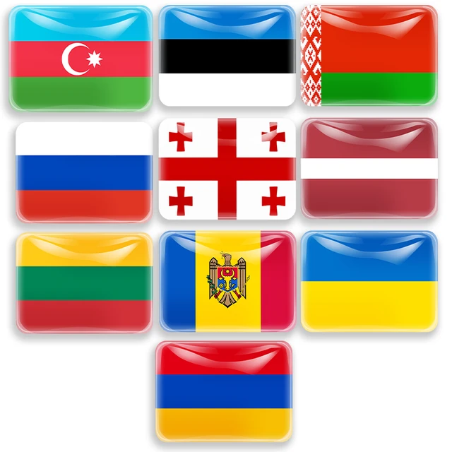 Flags Of Eastern European Countries