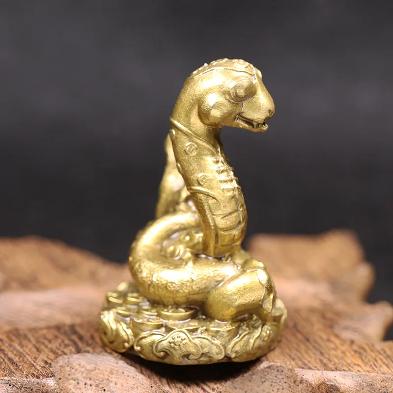 Chinese Zodiac Golden Snake