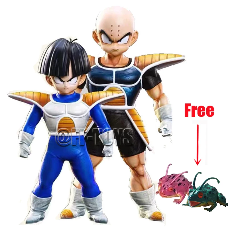 Dragon Ball Z Kuririn Gohan Anime Figure Saiyan Battle Clothes Kuririn ...