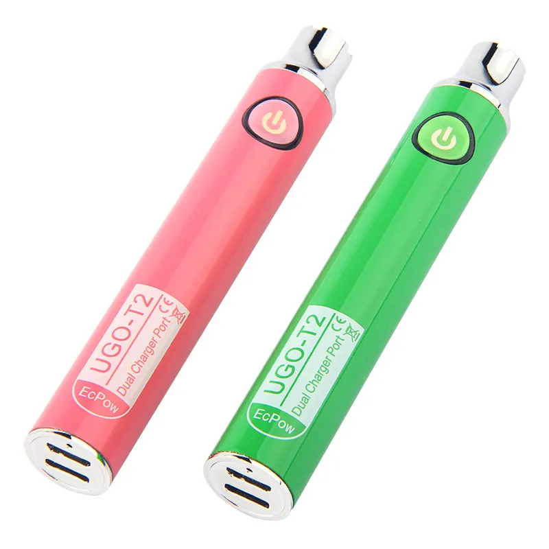 Preheat-Batteries-900Mah-Battery-Variable-Voltage-Ugo-T2-Dual-Charger ...