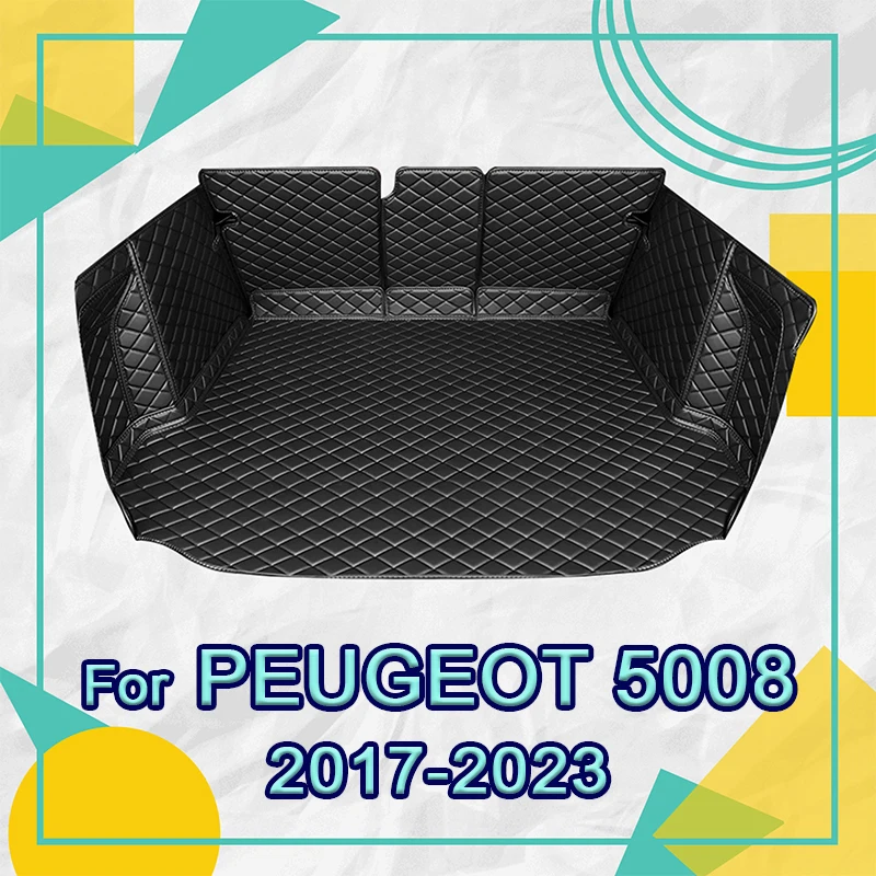 Auto-Full-Coverage-Trunk-Mat-For-PEUGEOT-5008-2017-2023-20-19-18-Car ...