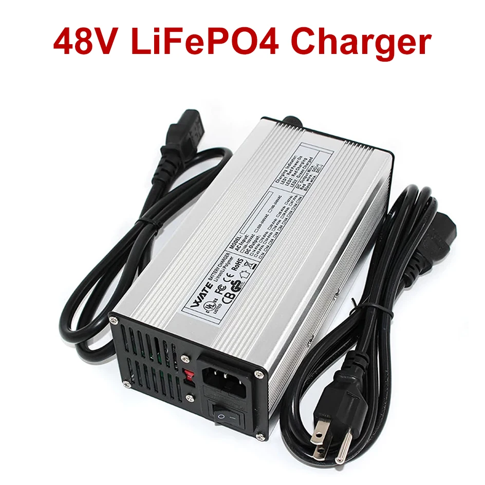 16s 48v 20a 40a Lifepo4 Battery Fast Charger Aluminum Shell For 48v ...