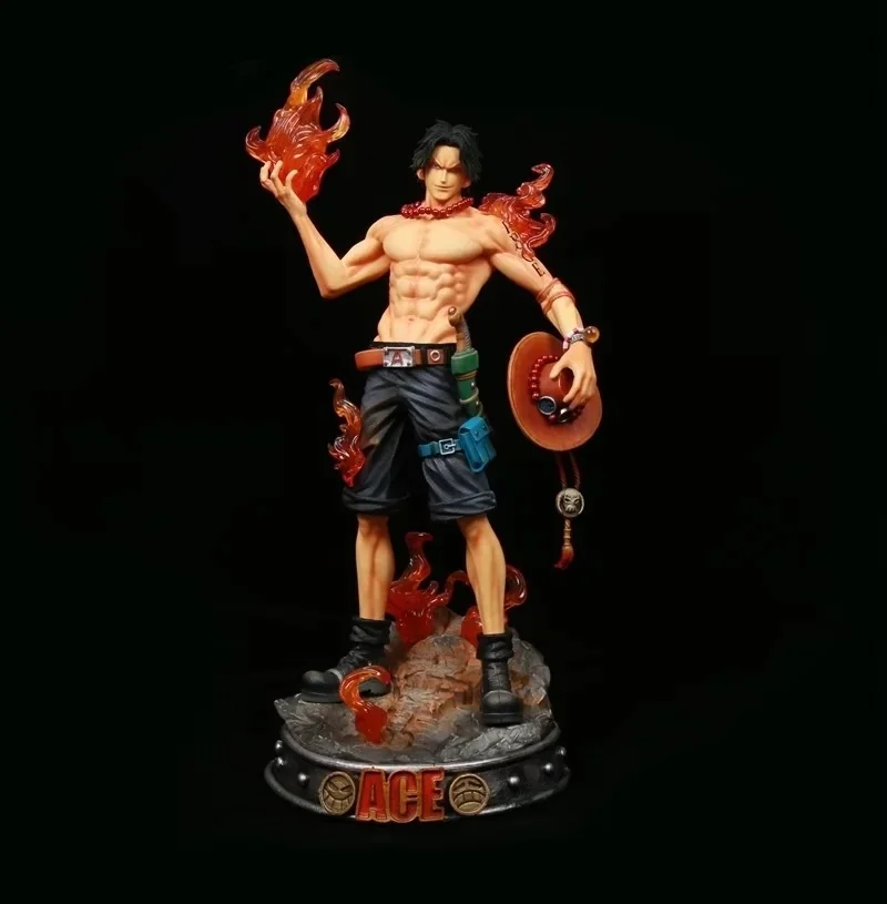 One Piece GK Portgas D Ace Figure LC 32cm PVC | One piece Merchandise ...