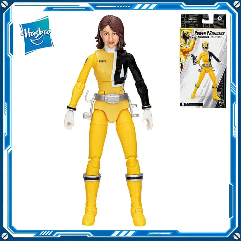 In-Stock-Hasbro-Power-Rangers-SPD-YELLOW-RANGER-PVC-Anime-Figure-Action ...