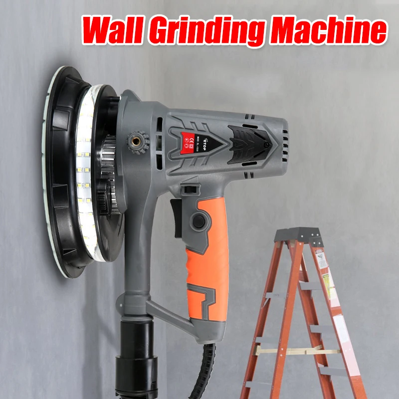 1250W-Drywall-Sander-Wall-Grinding-Machine-Self-Vacuum-Sandpaper ...
