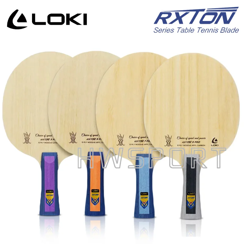 LOKI RXTON PRO Table Tennis Blade Professional 5+2 Carbon Ping Pong ...