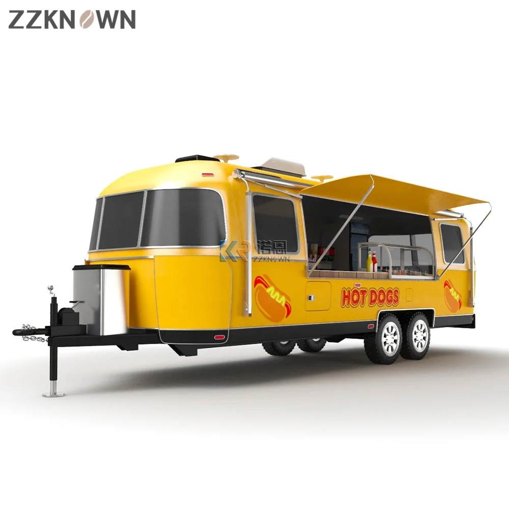 Carro-de-remolque-de-comida-para-Catering-equipo-de-cocina-de-acero ...