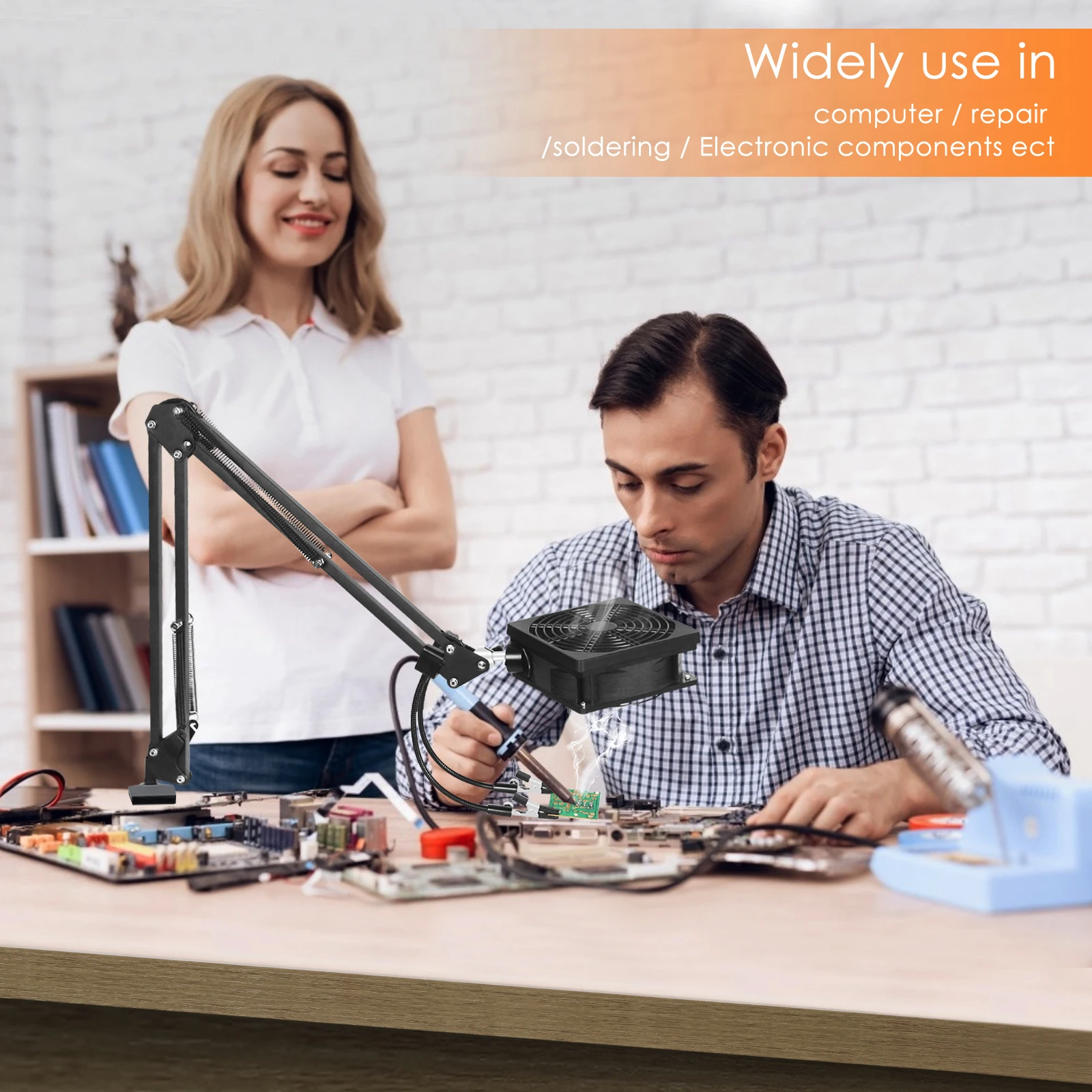 Poste a souder,pince de bureau ue,absorbeur de fumée,outil de ...