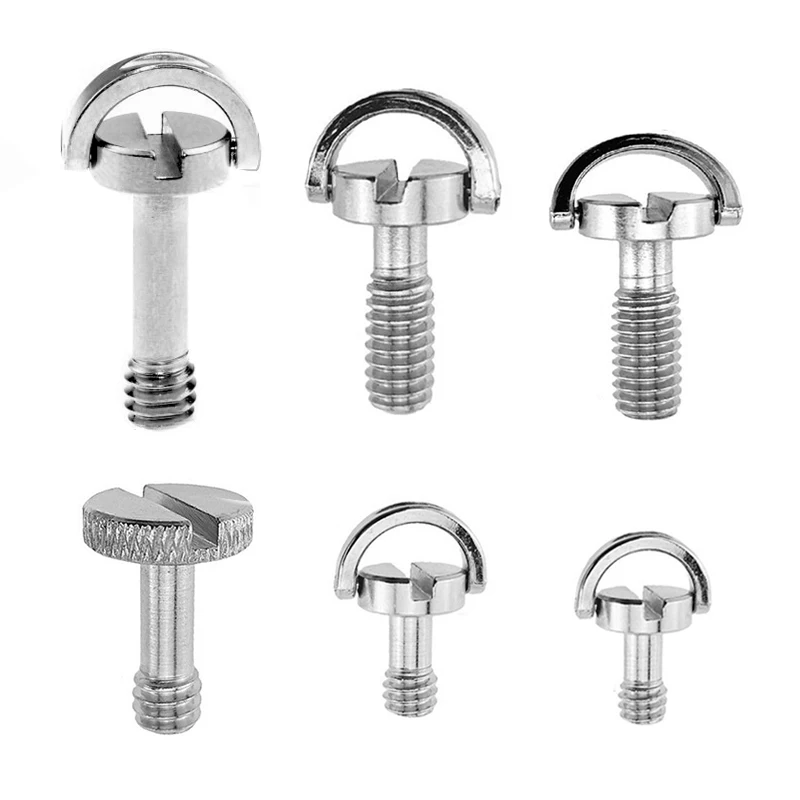 1-4-20-D-ring-Mounting-Camera-Screws-Stainless-Steel-Extended-DSLR ...