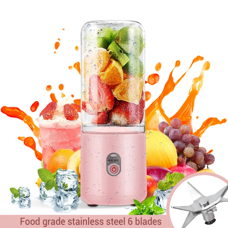 Mini-Garrafa-Liquidificador-Port-til-USB-6-L-minas-Espremedor-de-frutas ...